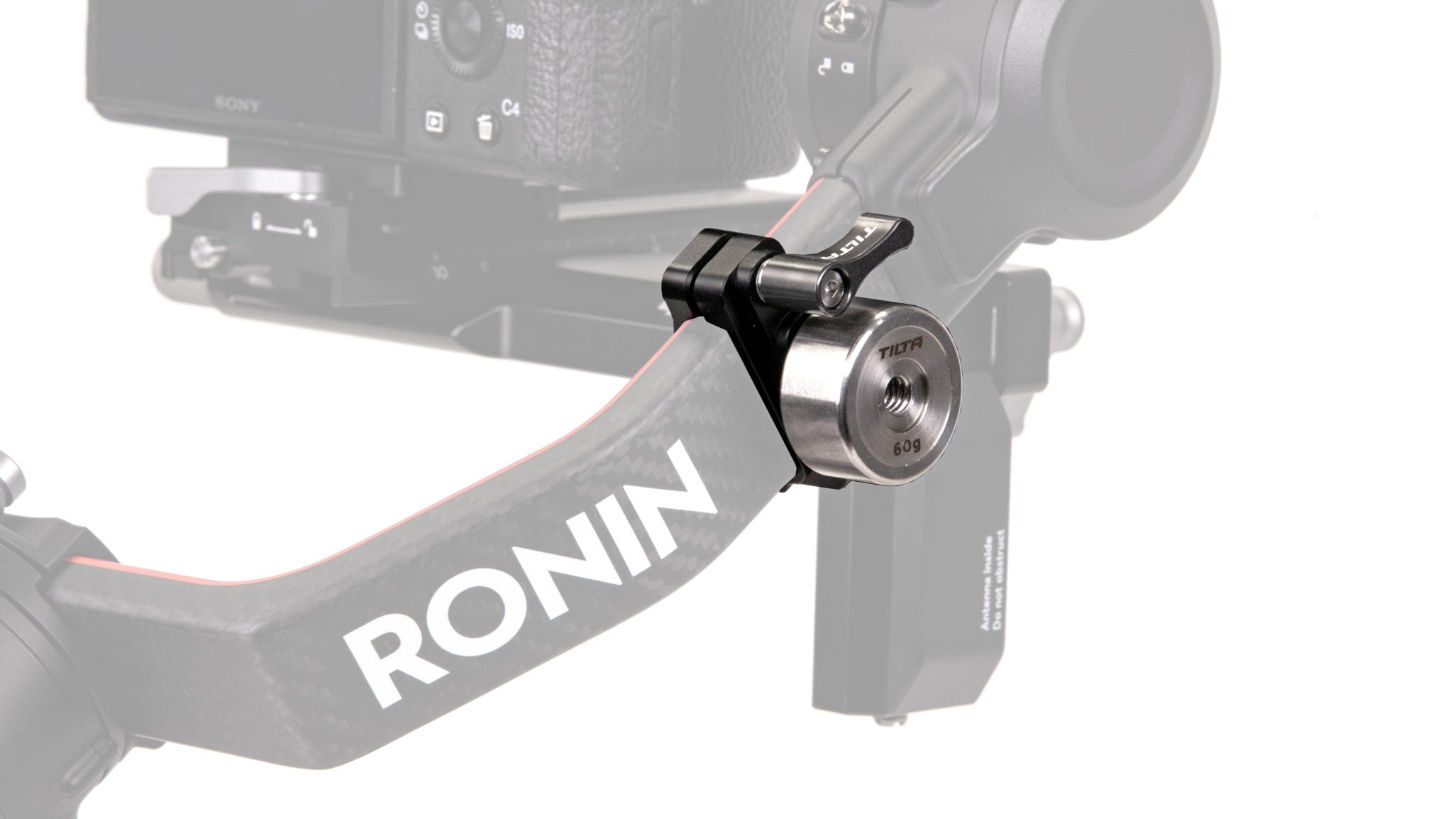 Side Arm Counterweight Clamp | Dronefly.is
